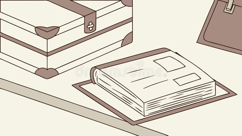 Stacked Luggage and Open Book Vector, Travel & Knowledge, Vector Design ...