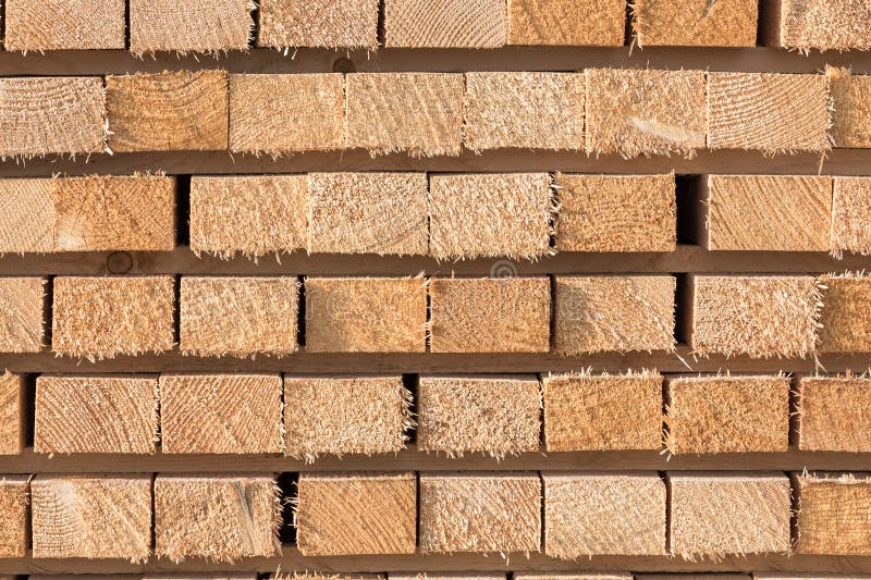 Stacked lumber background stock photo. Image of site - 288868566