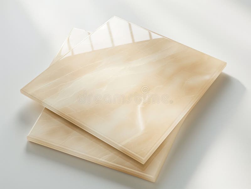 Stacked Marble Tiles on Display Stock Photo - Image of smooth, elegant ...