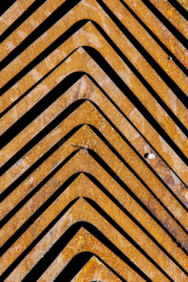 Stacked Metal Block Background Stock Photo - Image of groove, brushed ...