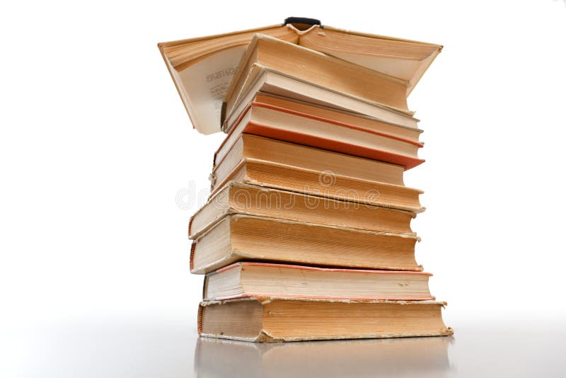 Stacked old books stock photo. Image of angle, dictionary - 21272972