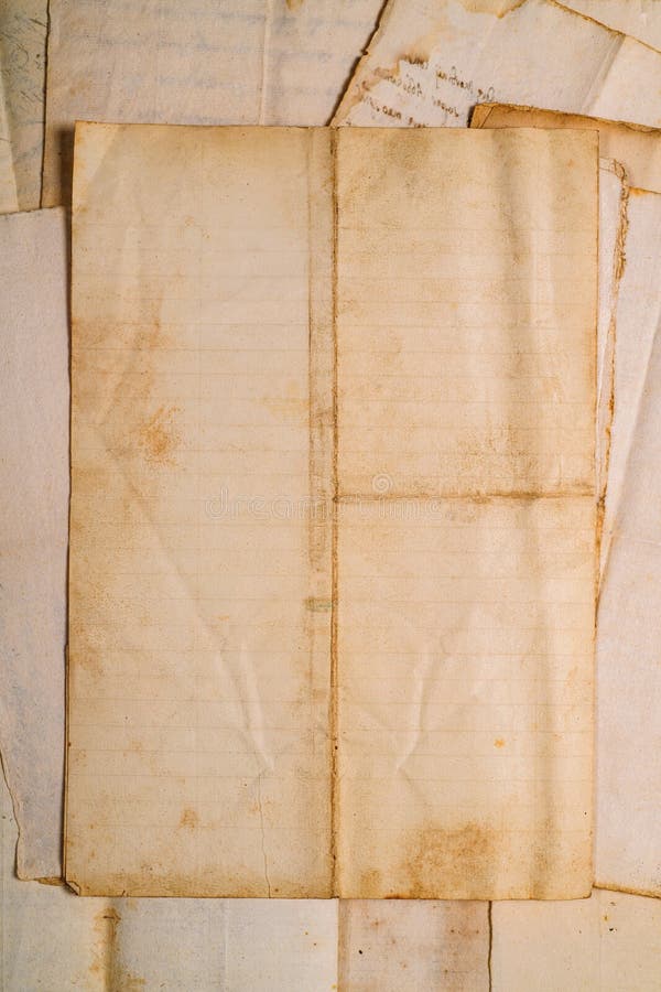 Stacked old sheets group stock photo. Image of grunge - 232415444