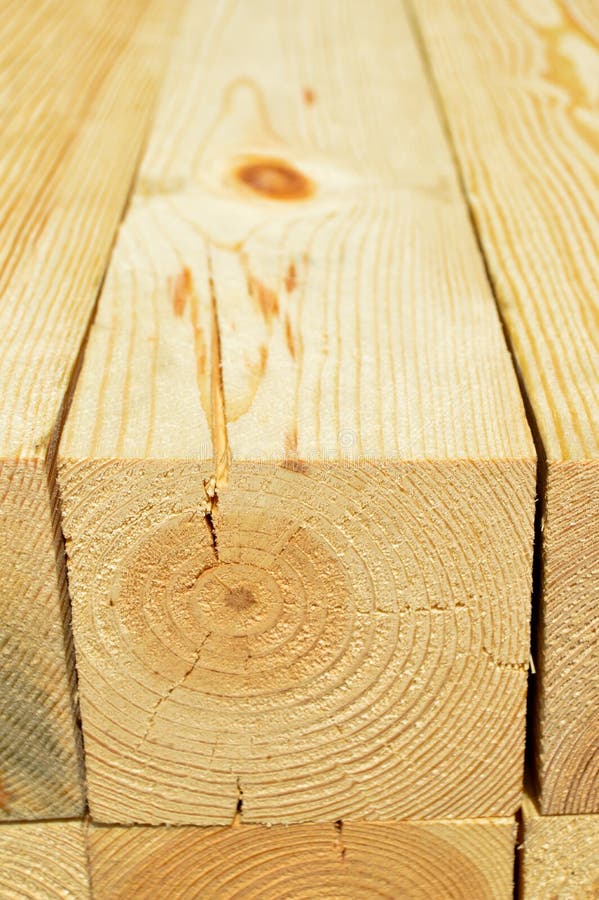 Stacked pine tree lumber stock image. Image of furniture - 101580193