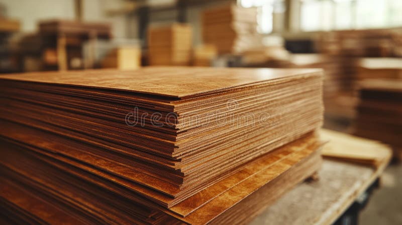 Stack Plywood Sheets Warehouse Setting Stock Photos - Free & Royalty ...