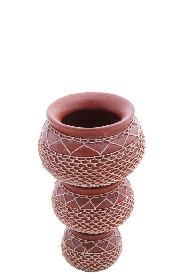 Stacked pots stock image. Image of empty, ethnic, crockery - 10910597