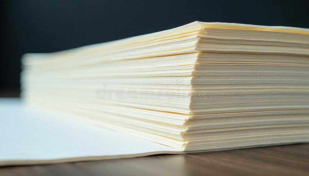 Stacked Pulp Cellulose Sheets Ready for Papermaking , Natural, Industry ...