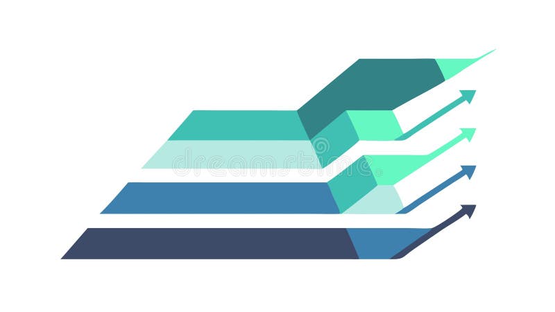 Stacked Pyramid Chart Hierarchy Levels, Vector Design Generative AI ...