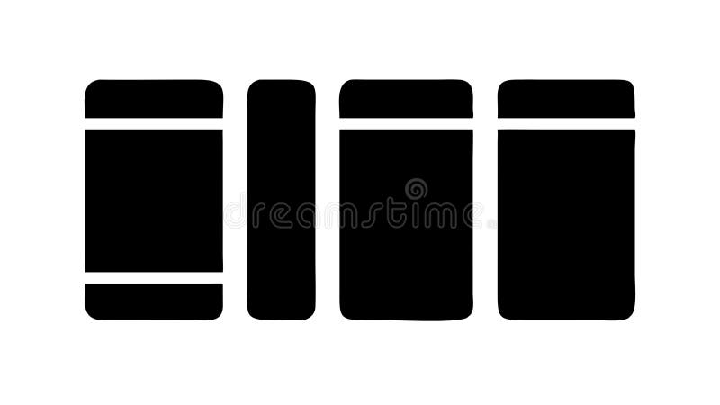 Stacked Rectangular Blocks Icon. Construction, Data, and Structure ...