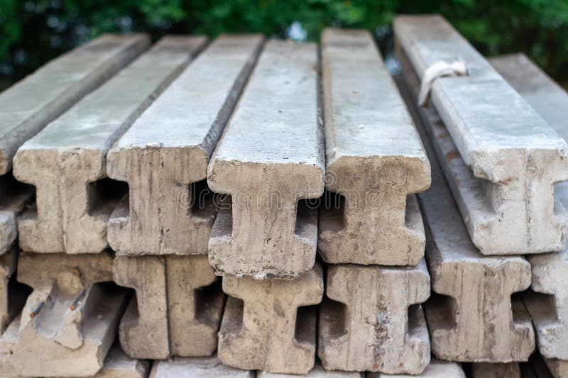 Stacked Reinforced Concrete H-Piles for Structural Foundation ...