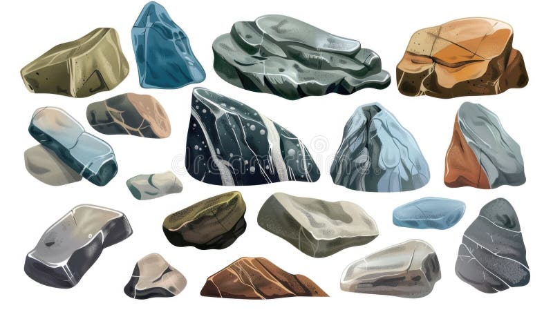 Natural Rock Formation Multiple Layers Stacked Top Each Other Stock ...