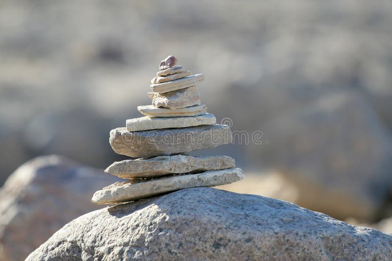 Stacked Rocks stock photo. Image of peace, stone, pile - 4041294