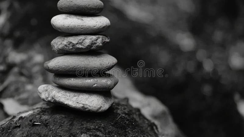 Stacked Rocks: Balance and Natural Harmony Stock Photo - Image of rocks ...