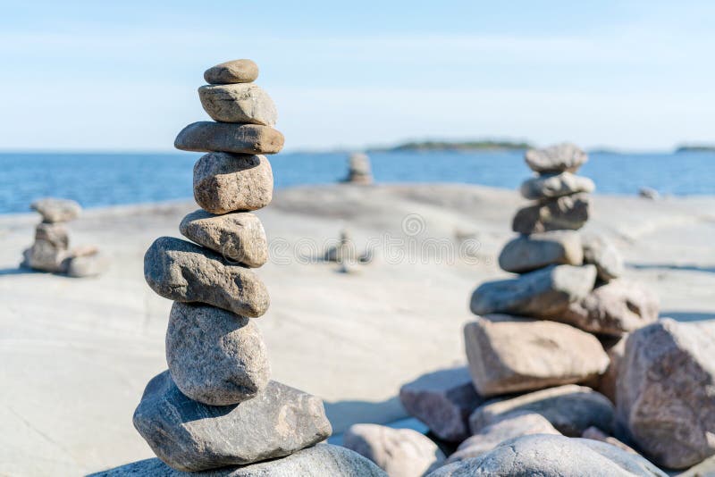 Rocks balancing stock photo. Image of piled, symbolic - 3454986