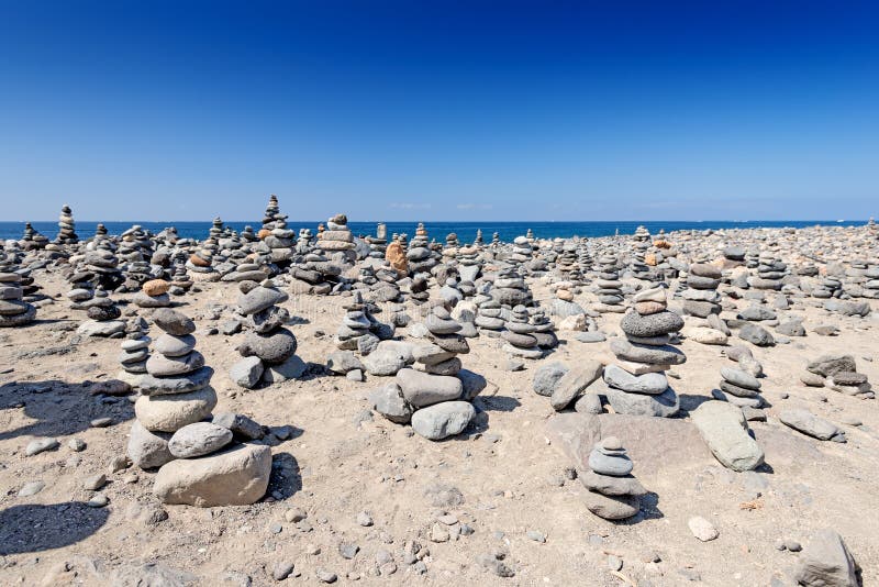 Stacked rocks stock photo. Image of still, health, basalt - 69032750