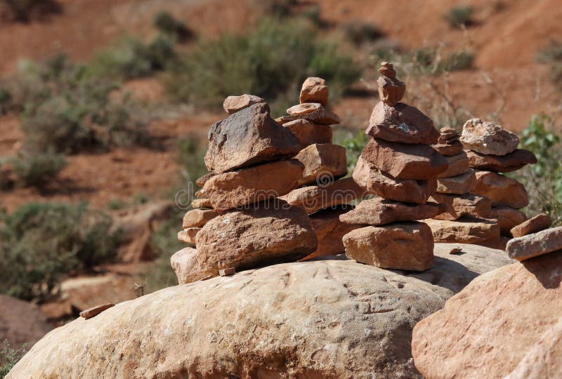 Stacked Rocks stock photo. Image of indian, border, layered - 54379918