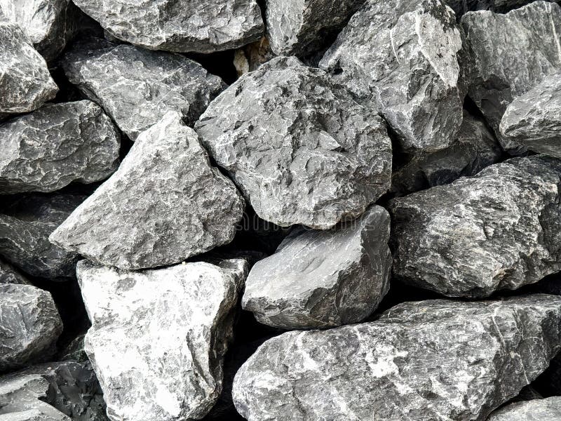 Stacked Rocks Showcasing Natural Material in Construction Stock Image ...