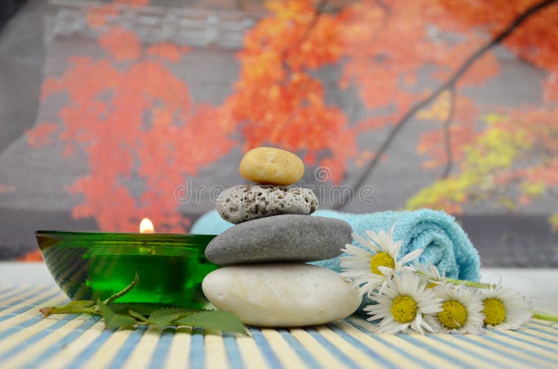 Stacked spa stones stock photo. Image of open, massage - 37121940
