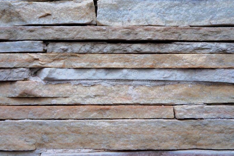 Stacked stone wall texture stock photo. Image of landscaping - 368838290