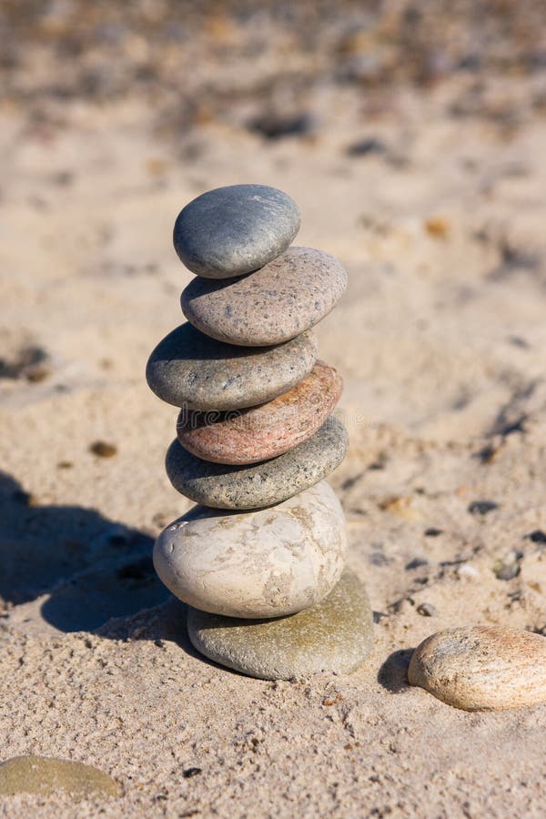 Stacked stones stock photo. Image of balance, piled, pebble - 15182084