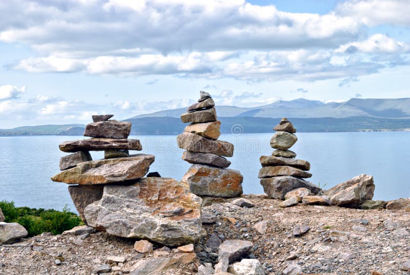 Stacked stones stock photo. Image of rocks, scenic, construction - 21440580