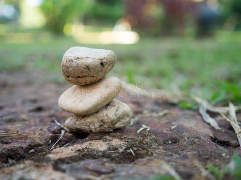Stacked Stones As a Stone Statue Stock Photo - Image of alternative ...