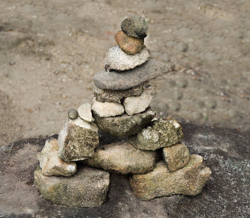 Stacked Stones stock photo. Image of mineral, granite - 31116284