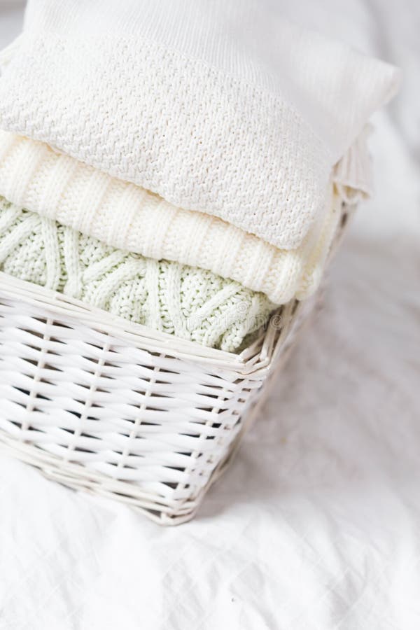 Stacked sweaters stock photo. Image of pile, life, domestic - 66933900