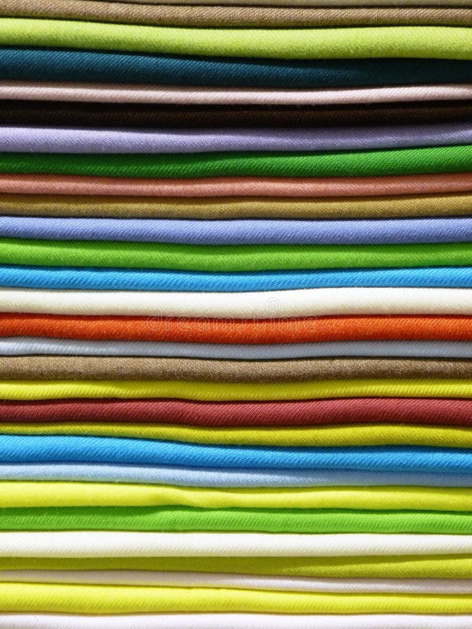 Colored fabrics stock photo. Image of autumn, craft, green - 29971396