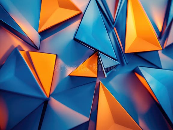 Stacked Triangles stock photo. Image of futuristic, modern - 374262364