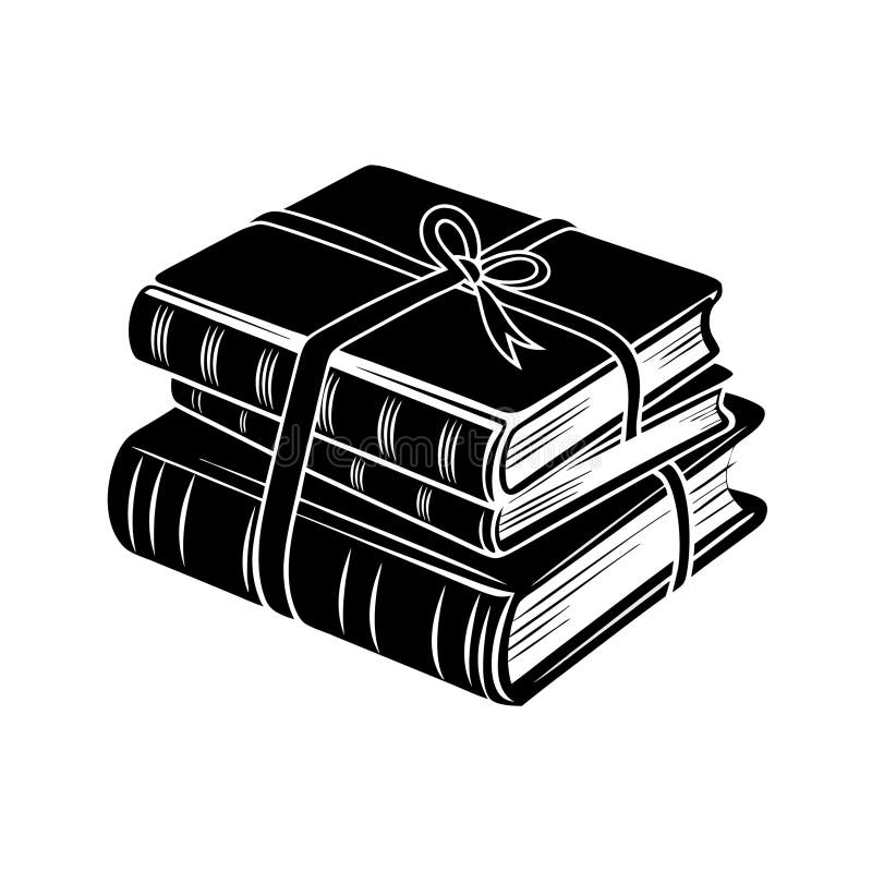 Books Ribbon Wrapped Stock Illustrations – 112 Books Ribbon Wrapped ...