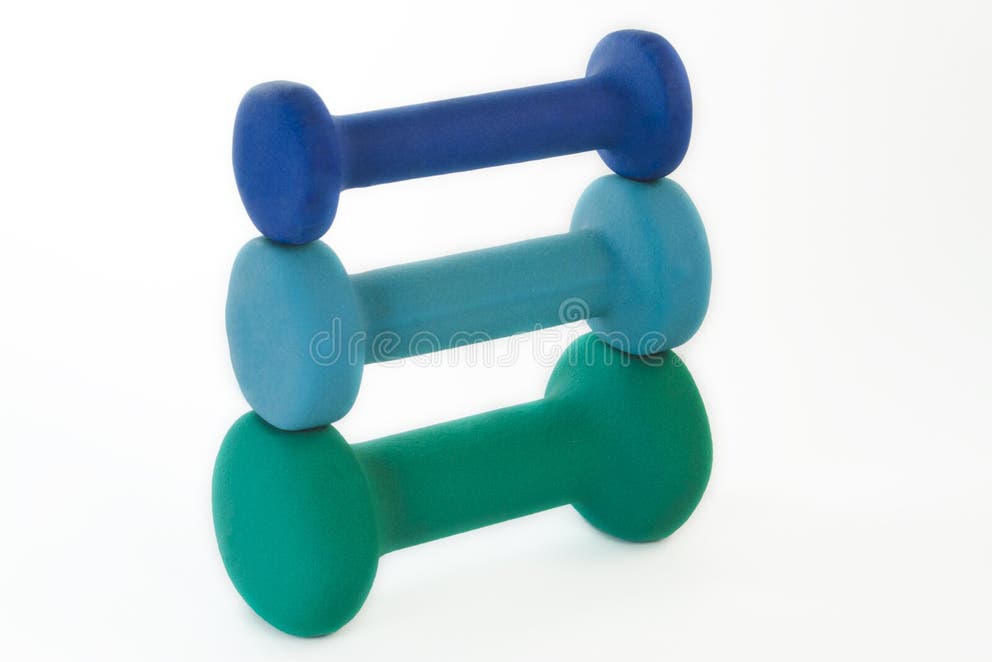 Stacked Weights stock photo. Image of pounds, bright - 28940194