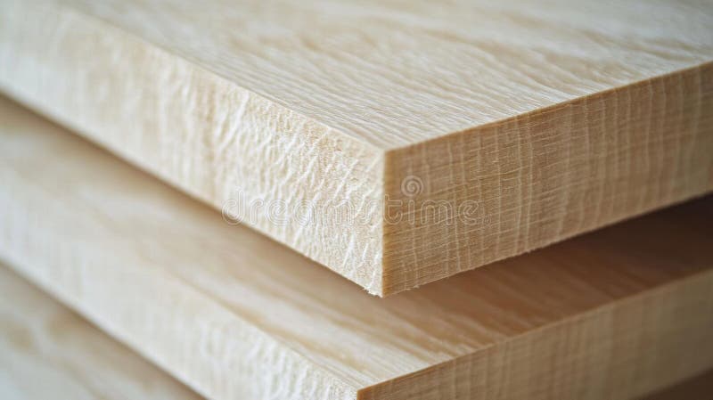 Stacked Wood Boards, a Close-Up Look at the Grain and Texture of ...