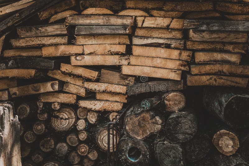 Stacked wood planks. stock photo. Image of natural, furniture - 118269528