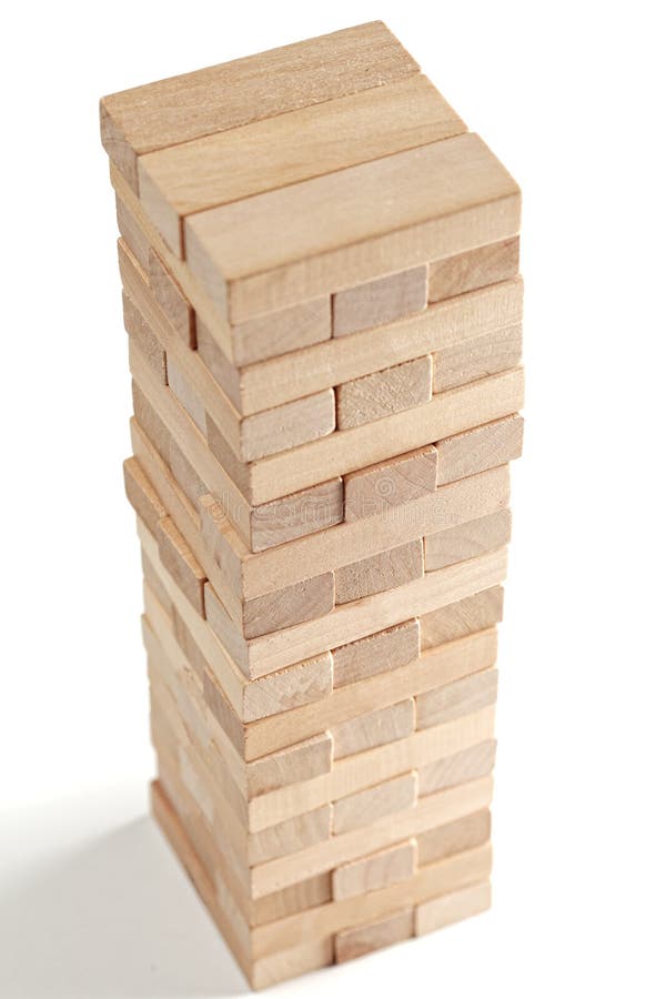 Stacked wooden blocks stock photo. Image of blocks, wood - 32050484