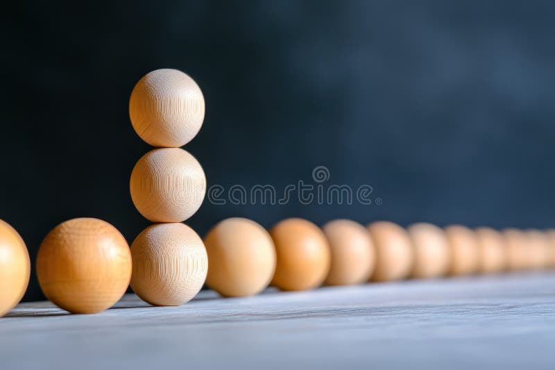 Stacked Wooden Spheres Balance Stock Photos - Free & Royalty-Free Stock ...