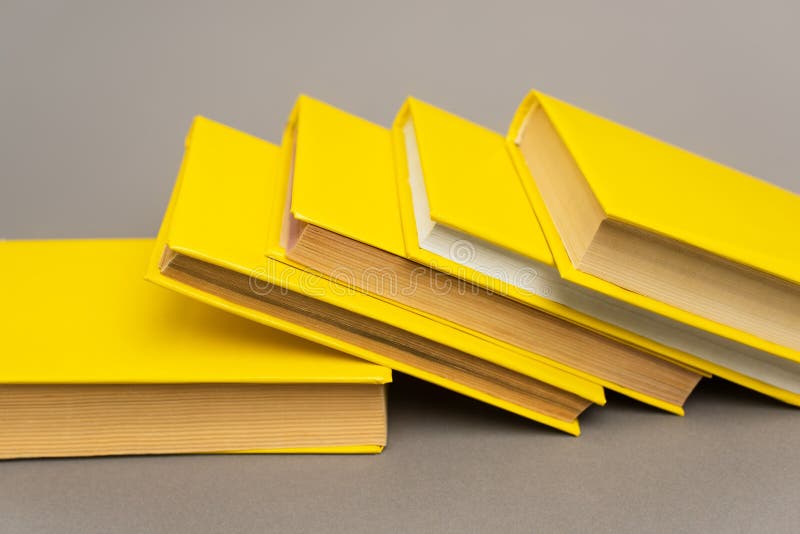 Stacked Yellow Note Papers, Isolated on the Mini Black Studio Stock ...