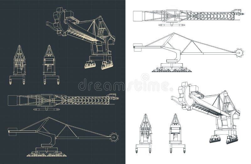 Loader Blueprints Stock Illustrations – 76 Loader Blueprints Stock ...