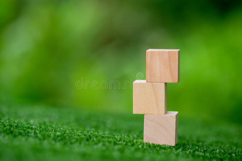 Green Wooden Cubes with CO2 TAX Word on US Dollars Background. Concept ...