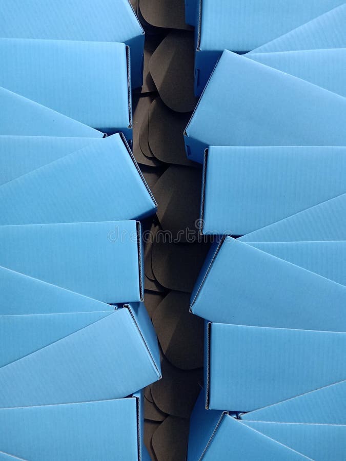 Stacking blue box stock image. Image of blue, stacked - 322141387