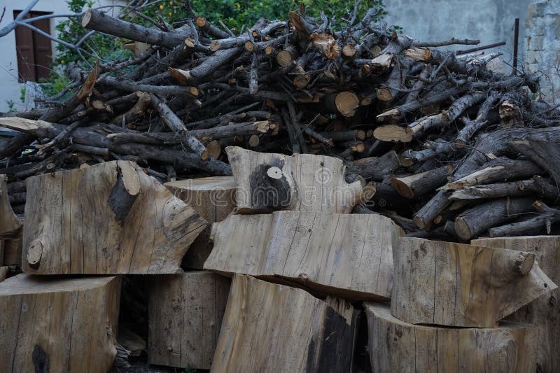 Stacking Firewood Pile Logs Cut Wooden Clipping Path Stock Photos ...