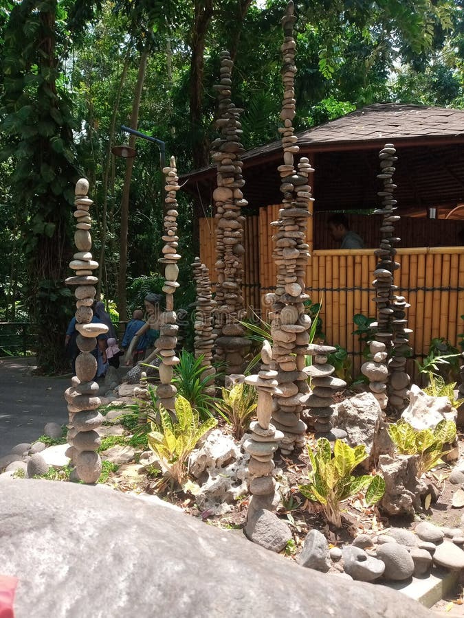 Stacking Stones/ the Art of Arranging Stones Stock Image - Image of ...