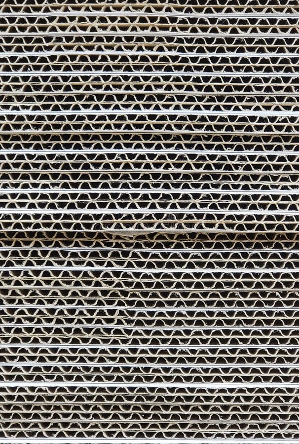 Stacking Used Cardboard Box for Recycling Stock Image - Image of ...