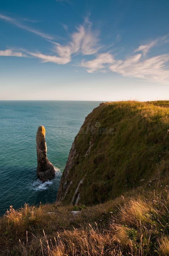 Stackpole Rocks stock photo. Image of golden, green, amazing - 11125128