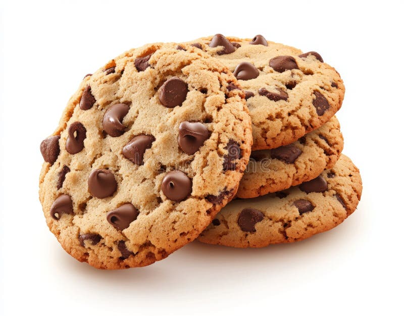 Stacks of Assorted Baked Sweets, Featuring Chocolate Chip Cookies, are ...