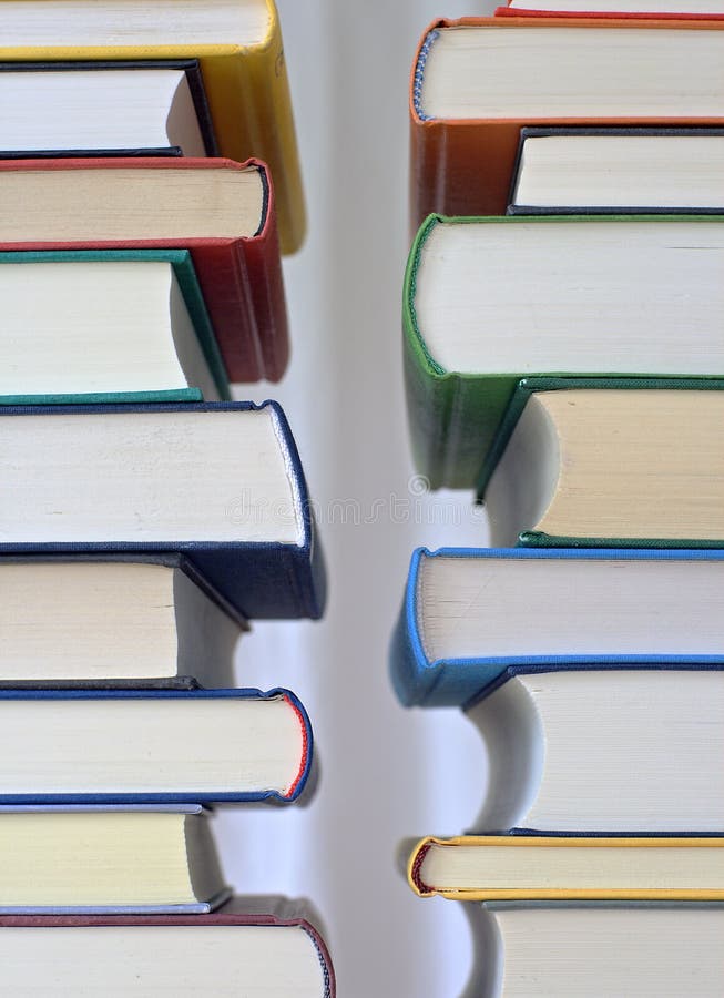 Stacks of Books stock image. Image of spine, textbook - 2631295