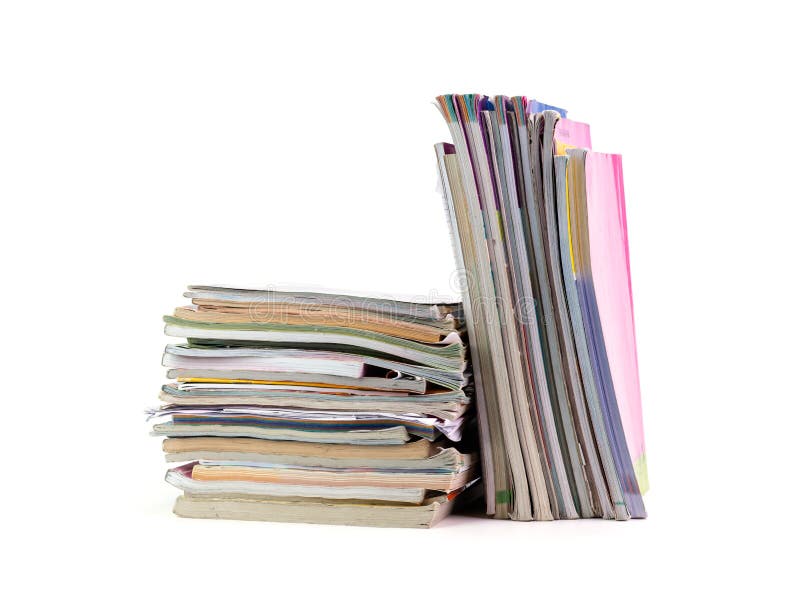 Stacks of Books, Paper, School Documents, University, Library, Study or ...