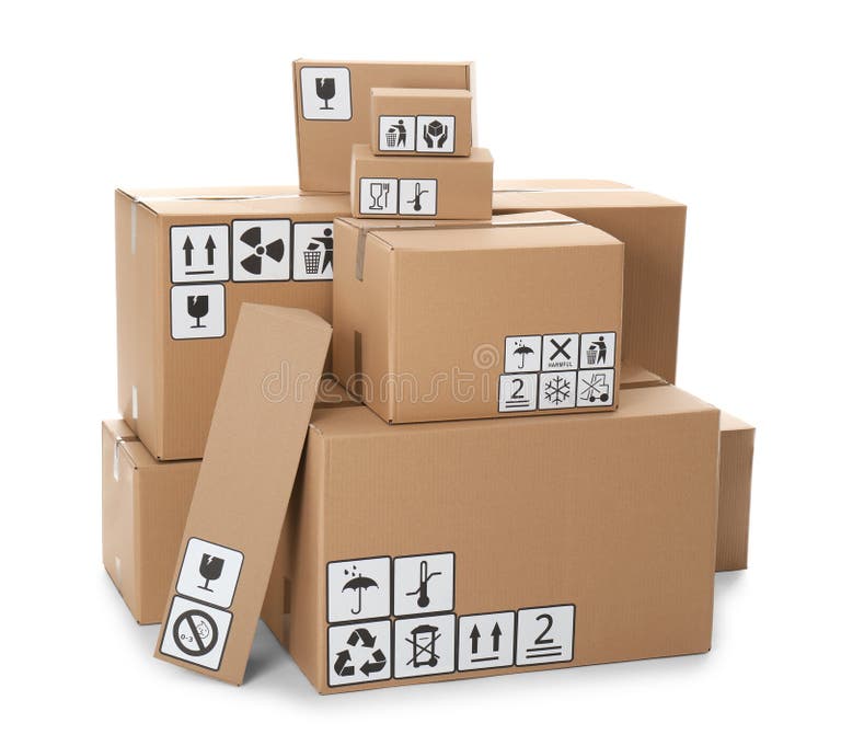 117 Warning Signs Cardboard Boxes Stock Photos - Free & Royalty-Free ...