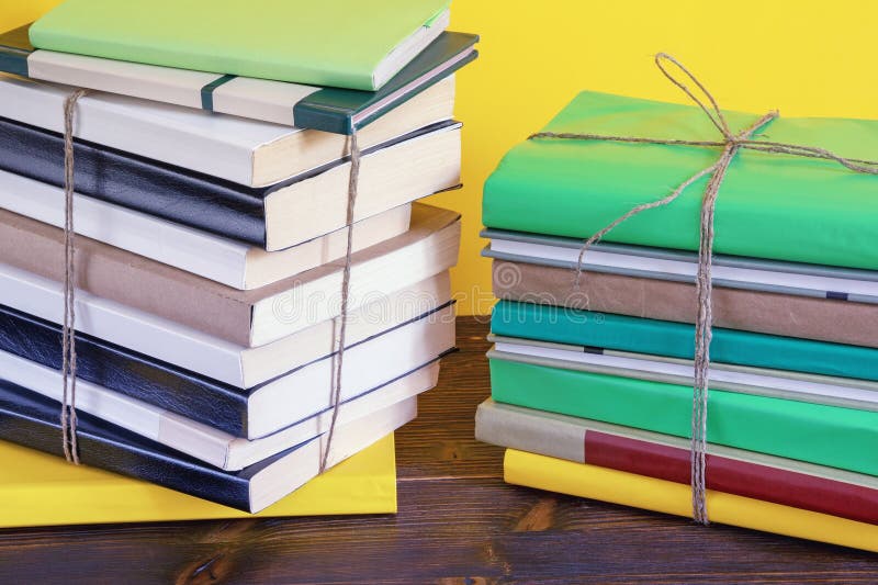 Stacks of different books stock photo. Image of stacked - 270071536