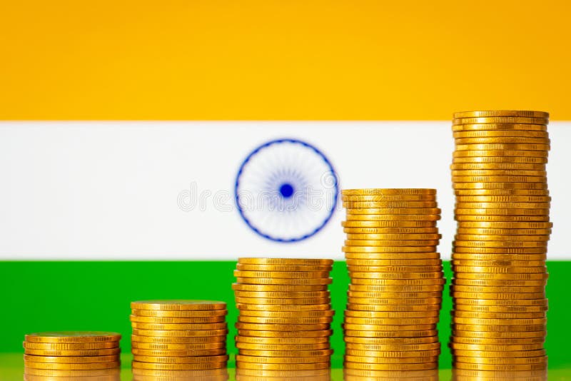 Concept of Development of Indian Financial System Stock Image - Image ...