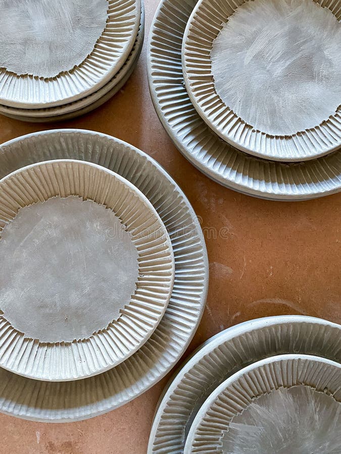 Stacks of Leather Hard Ceramics Stock Image - Image of ceramics, fresh ...